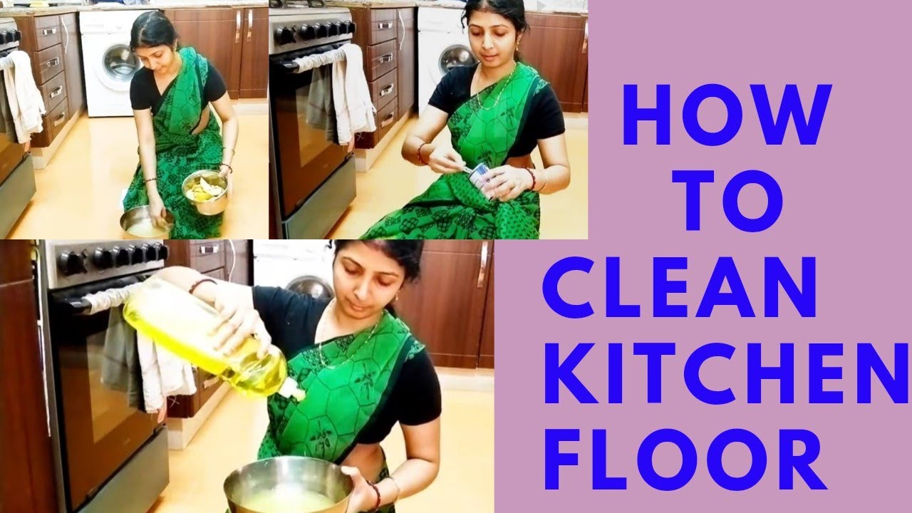 Desi Cleaning Vlog | How to Clean Kitchen Floor | Indian Lady Daily ...