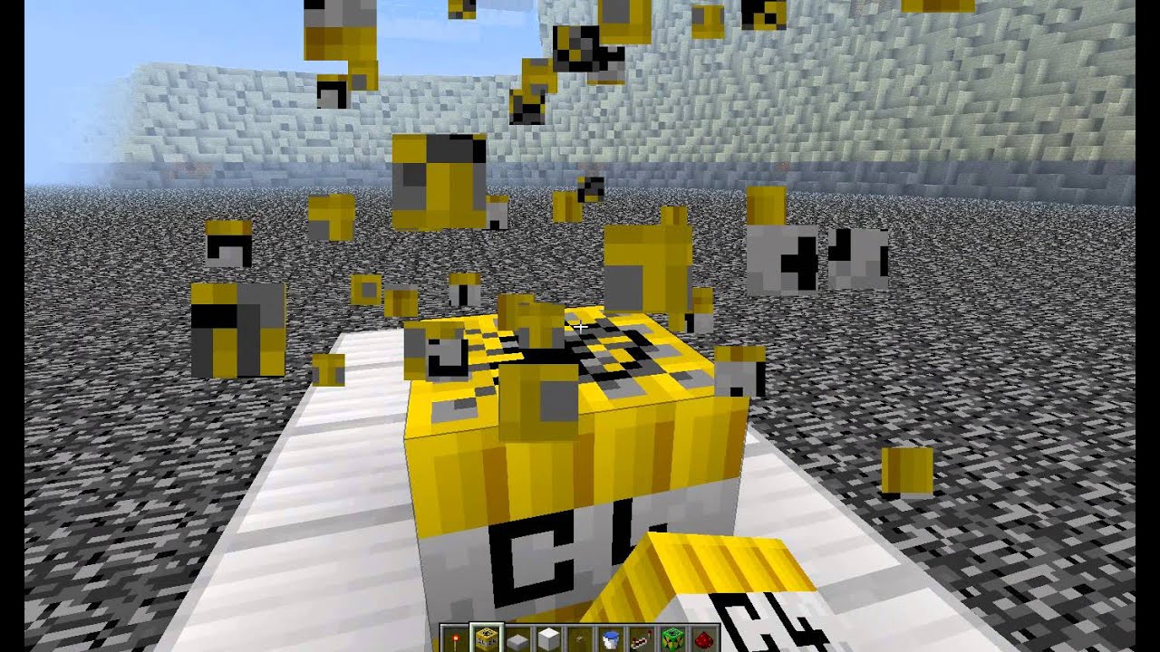 Minecraft Explosives+ Mod Review 2 - Een aantal kanonnen! - YouTube