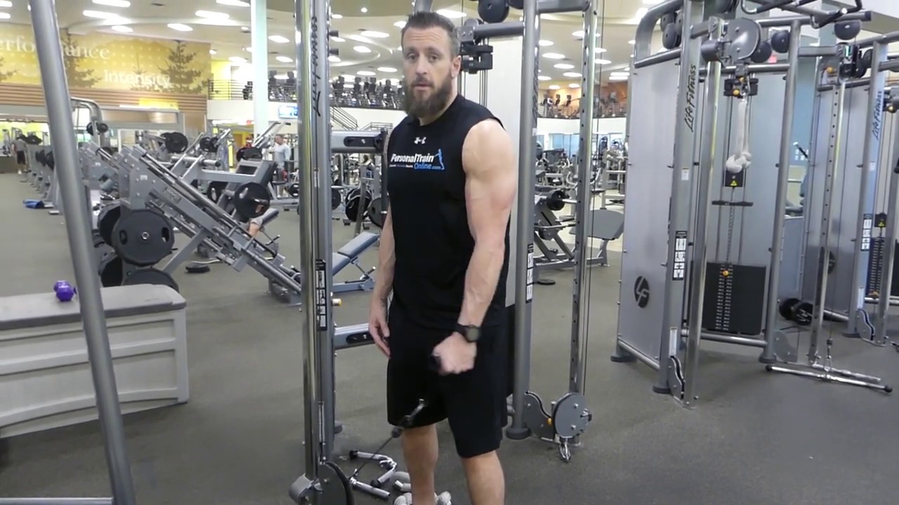 Cable Lateral Raise - YouTube