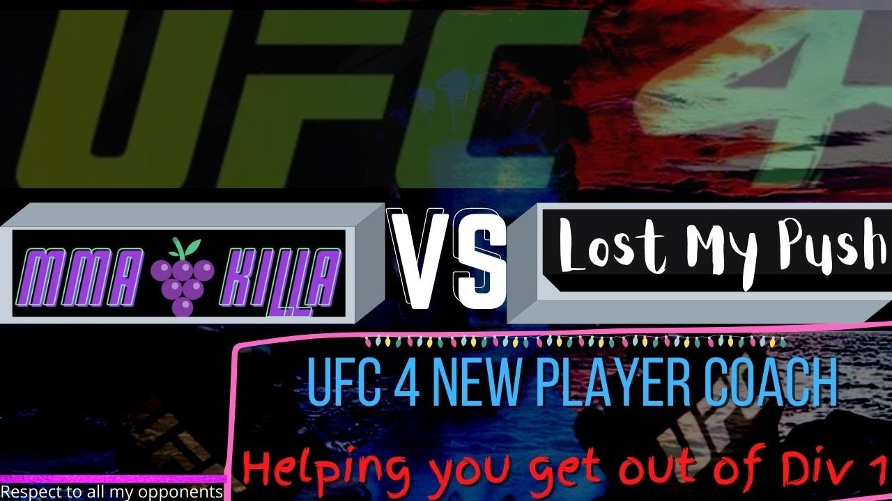 What A Fight! | UFC 4 Gameplay | UFC 4 Tips | UFC 4 Coach - YouTube