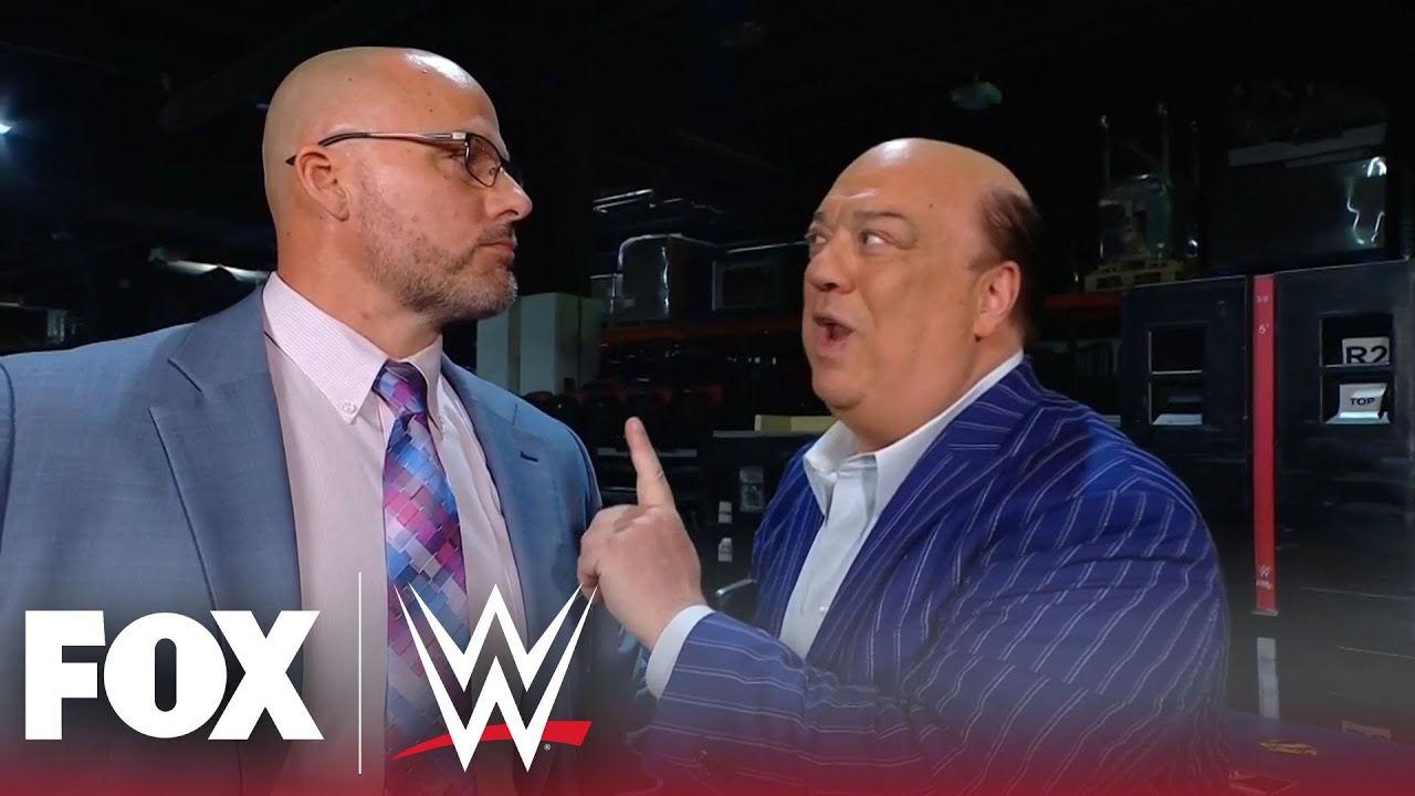 Paul Heyman warns Adam Pearce that his official business will catch ...