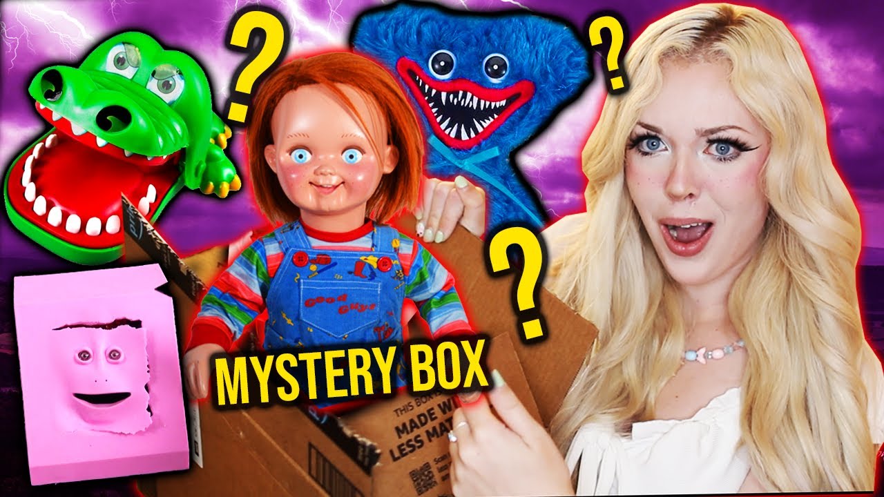 UNBOXING A CURSED TOYS MYSTERY BOX...(*CREEPY TOYS & MORE!?*) - YouTube