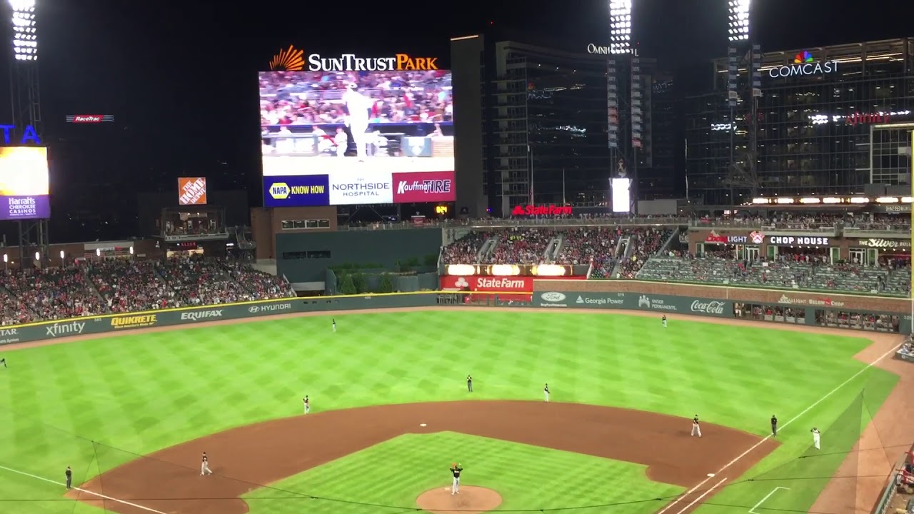 Atlanta Braves Tomahawk Chop - YouTube