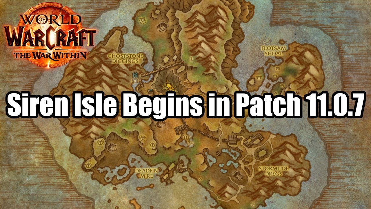 How To Get To The Siren Isle in Patch 11.0.7 - YouTube