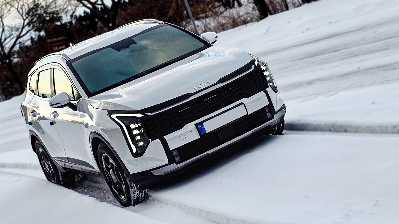 스포티지 NQ5 LPI 페이스리프트 주행영상 - YouTube