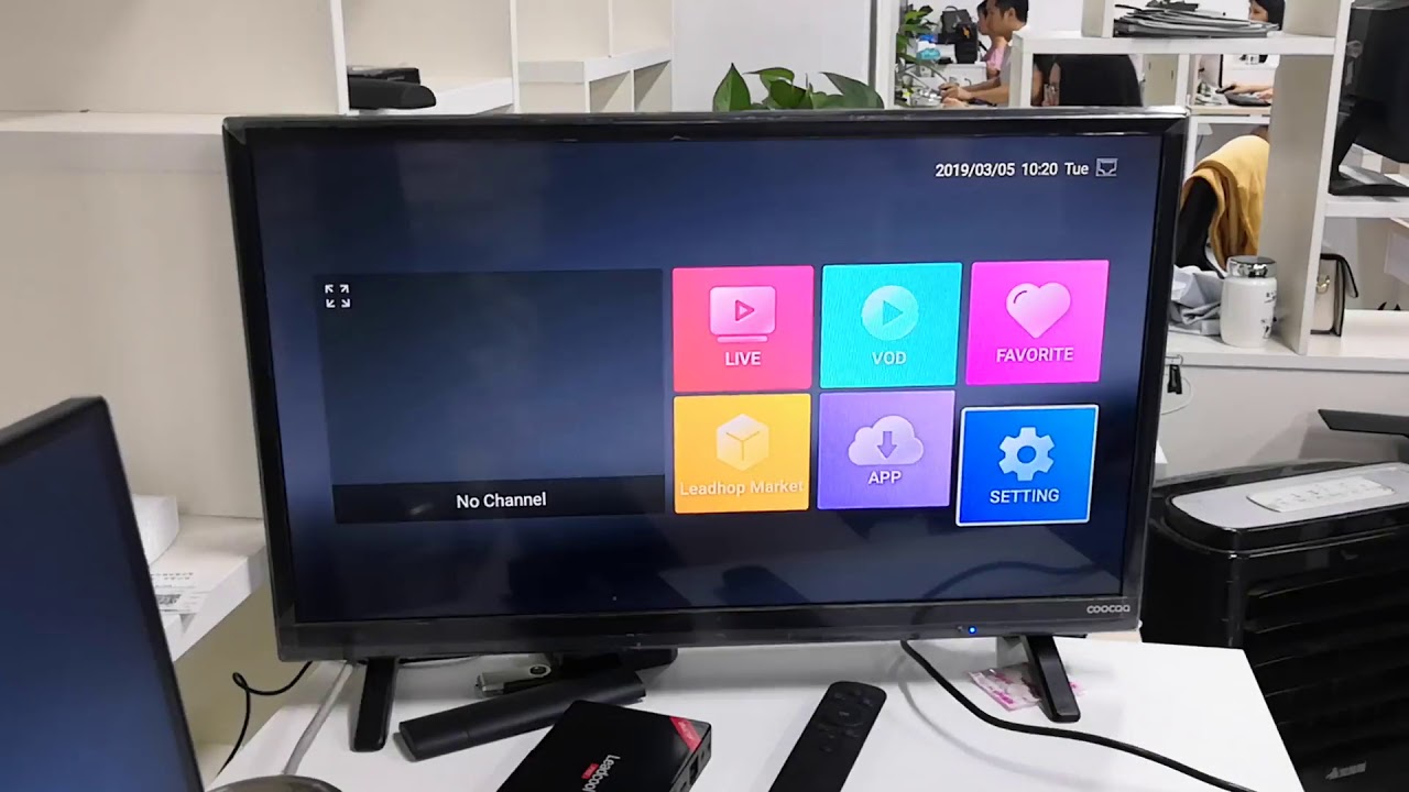 HOW TO CHECK YOUR TV Box INTERNET - YouTube