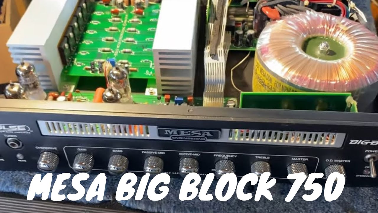 Mesa Big Block 750 - un buen diseño - YouTube