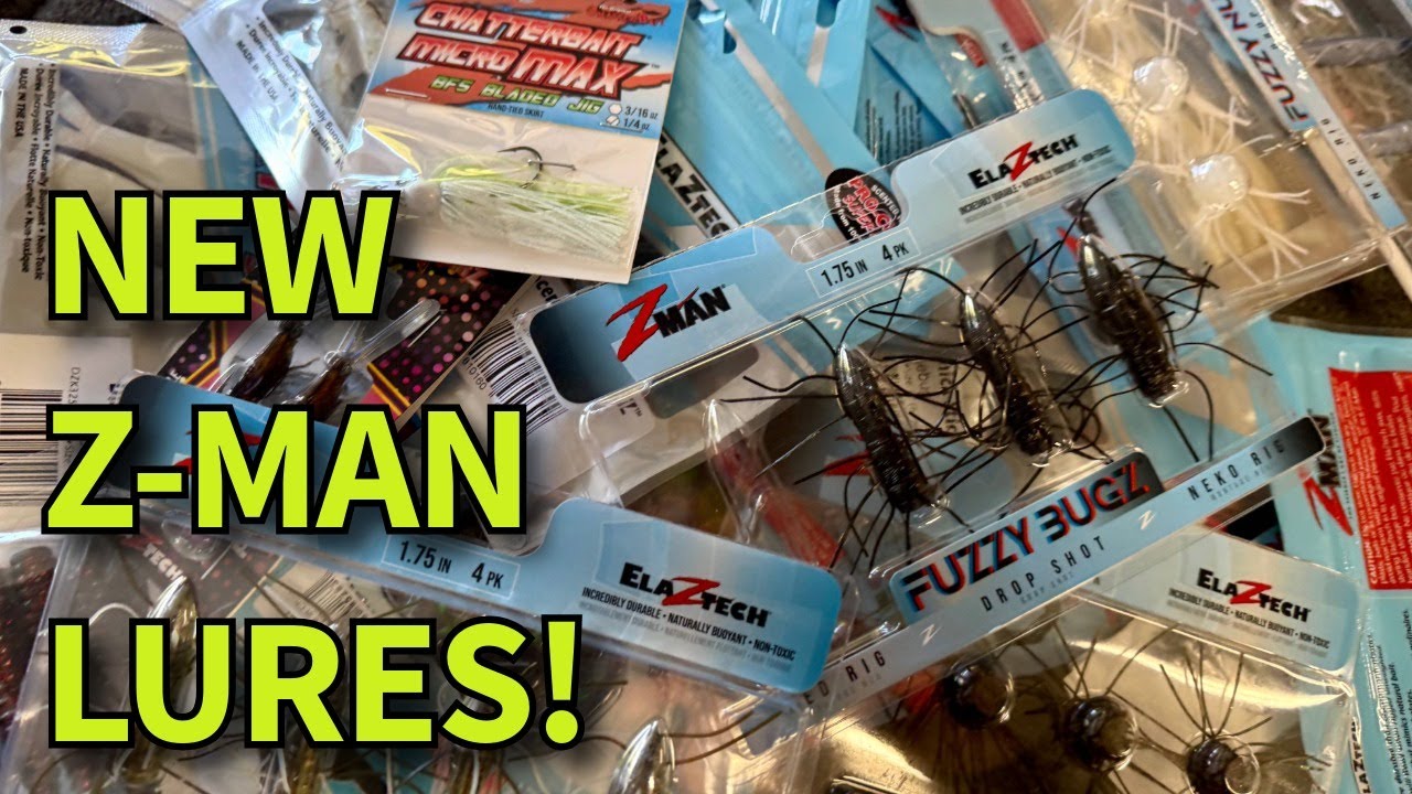 Z-Man Lure Unboxing! Brand NEW Bass Baits Inside! - YouTube
