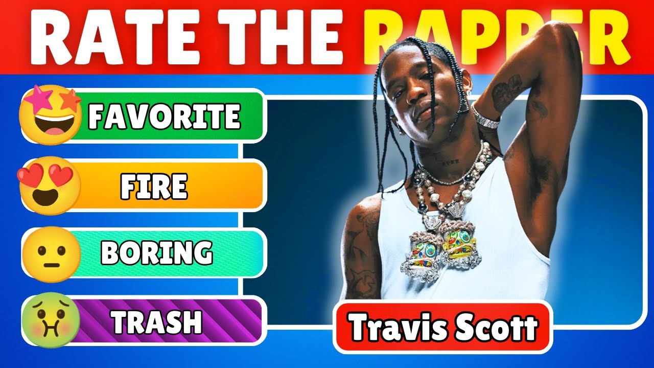 Popular Rappers Rated From WORST to BEST! 🎵 🎧 - YouTube