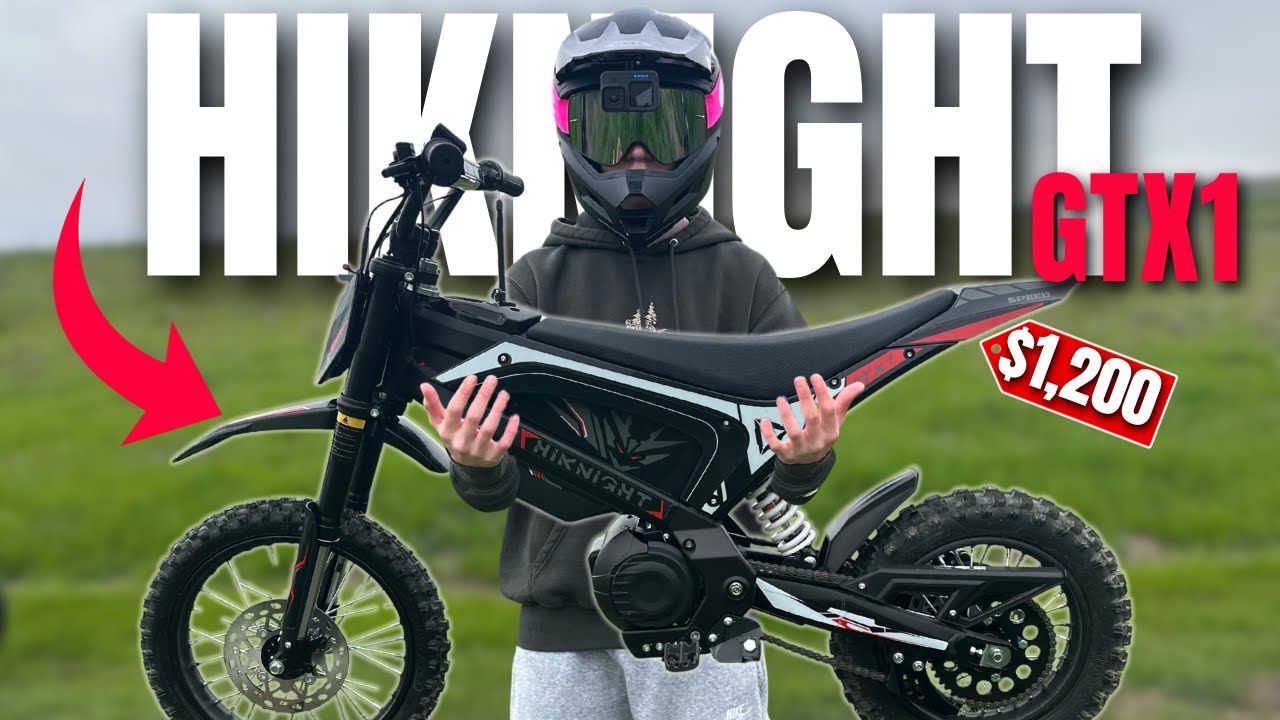 I Bought The BEST BUDGET Mini Dirt Bike // HiKNiGHT GTX1 - YouTube