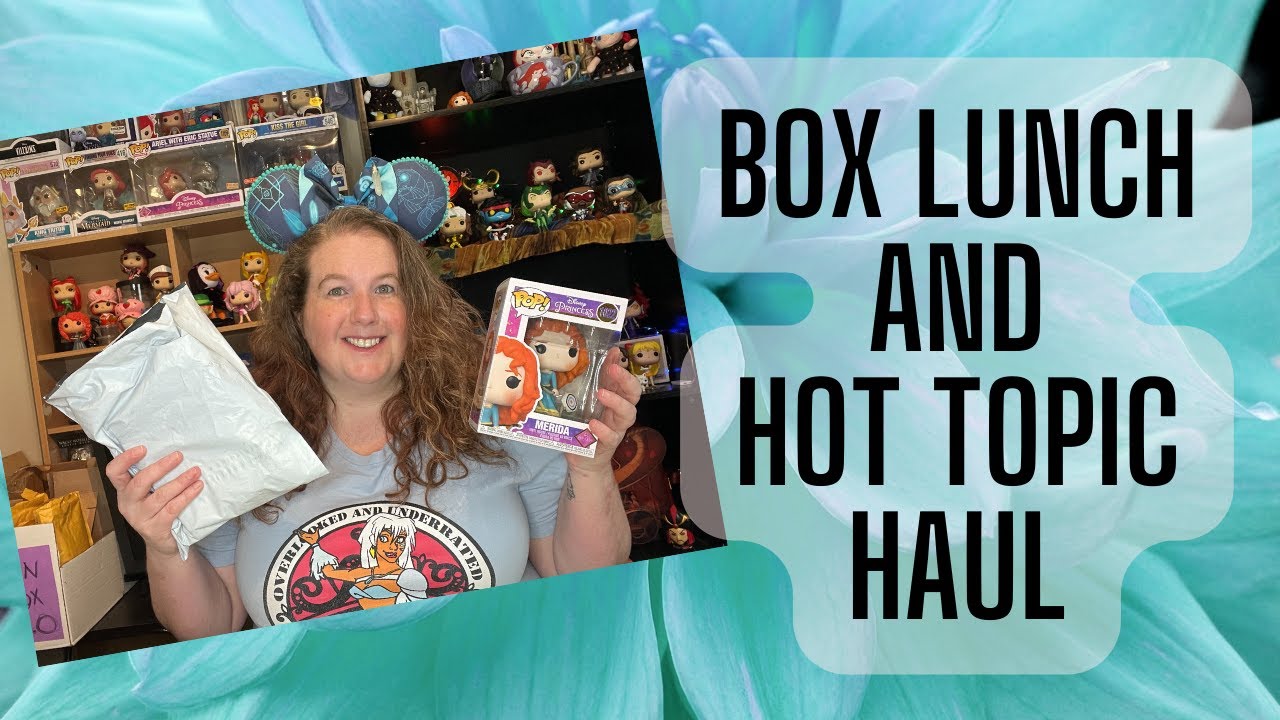 Box Lunch and Hot Topic Haul | Funko Pops | Pins | Earrings - YouTube
