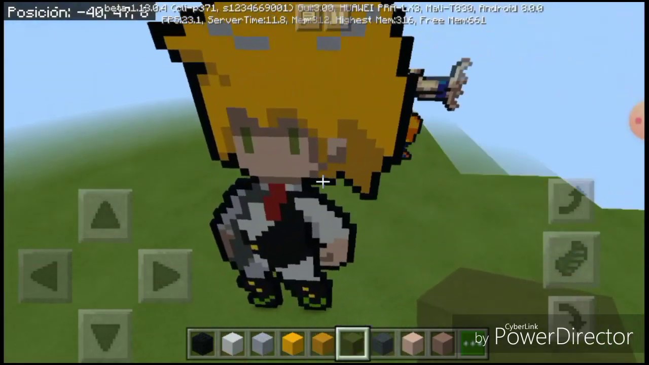 Pixel art de Meliodas - YouTube