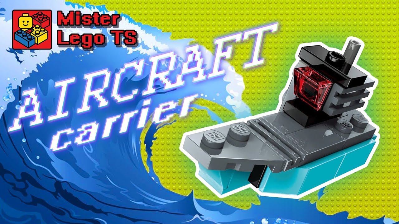 Lego Qman 42104-10 1rd FORM | Aircraft Carrier | Build Lego Minifigures ...