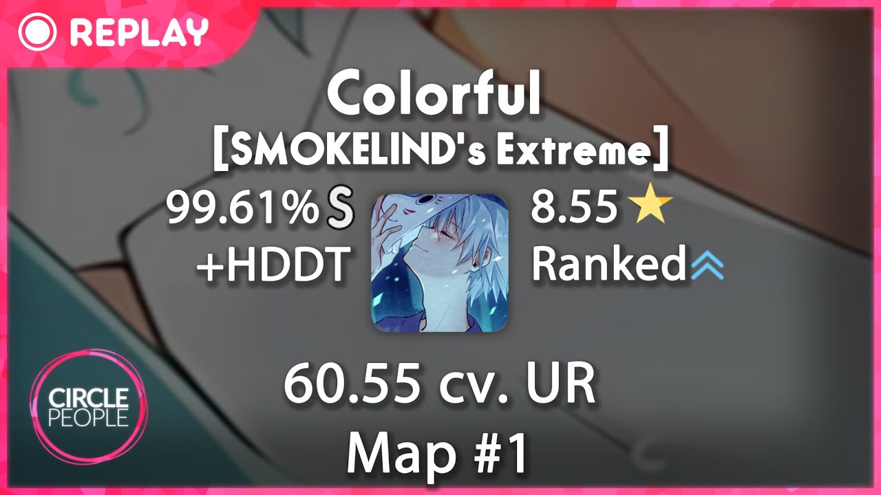 osu! | Dereban | HAG - Colorful [SMOKELIND's Extreme] +HDDT 99.61% ...