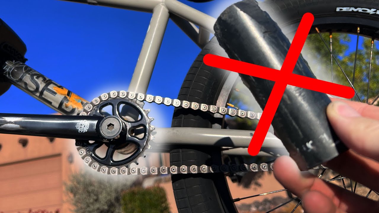 BMX PEGS - Can They Go On The Same Side As Your Chain? - YouTube