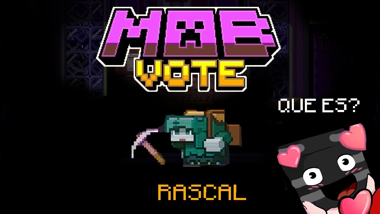 NUEVO MOB RASCAL - Minecraft 2022 - YouTube