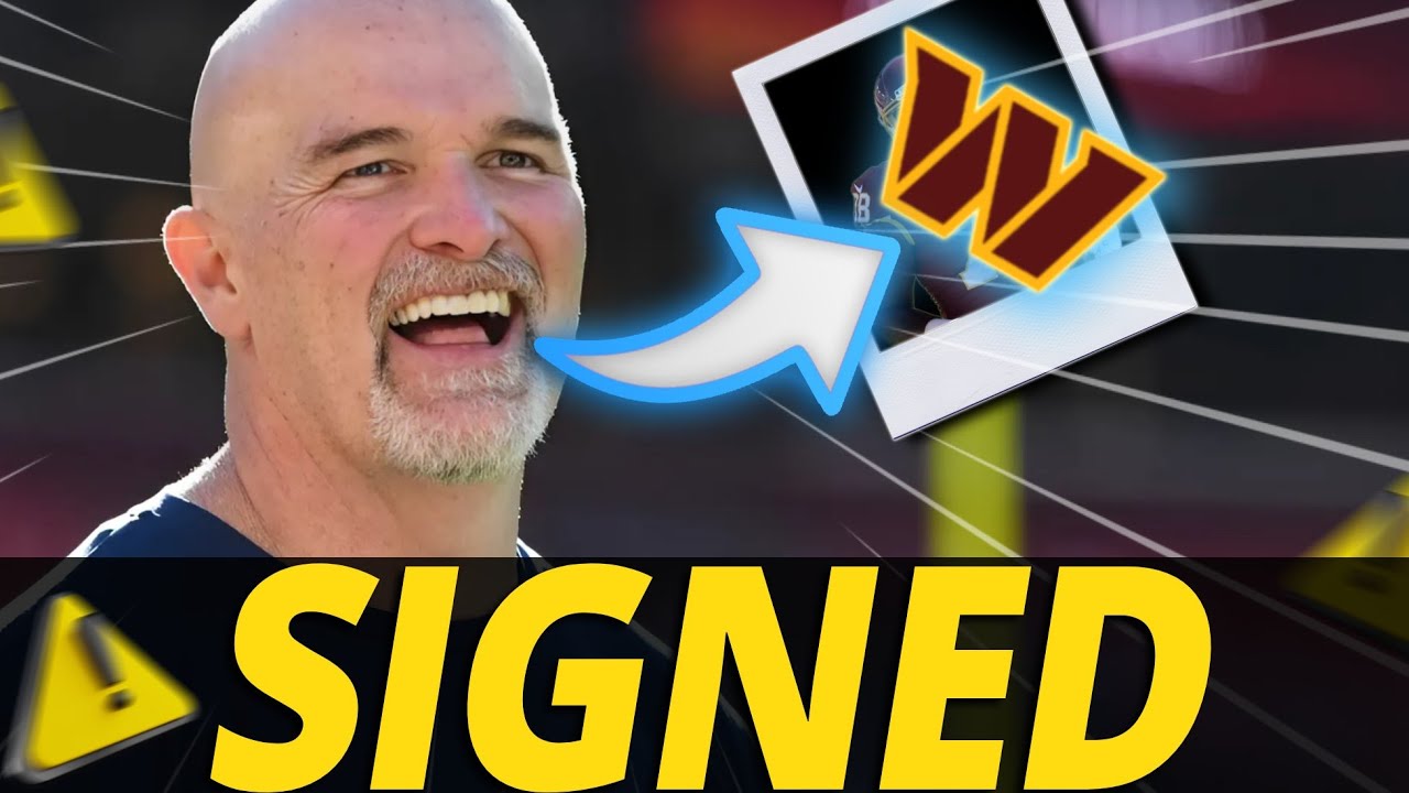 🚨 The Washington Commanders are making AN INCREDIBLE TEAM! Look at this ...