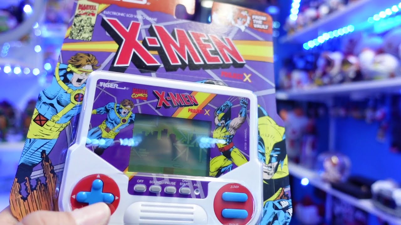 Retro Gaming: Hasbro: Tiger Electronics X-men Project x Handheld game ...