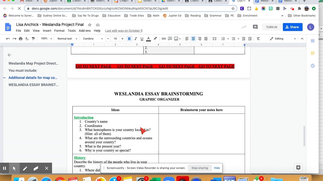 Weslandia Essay: Introduction - YouTube