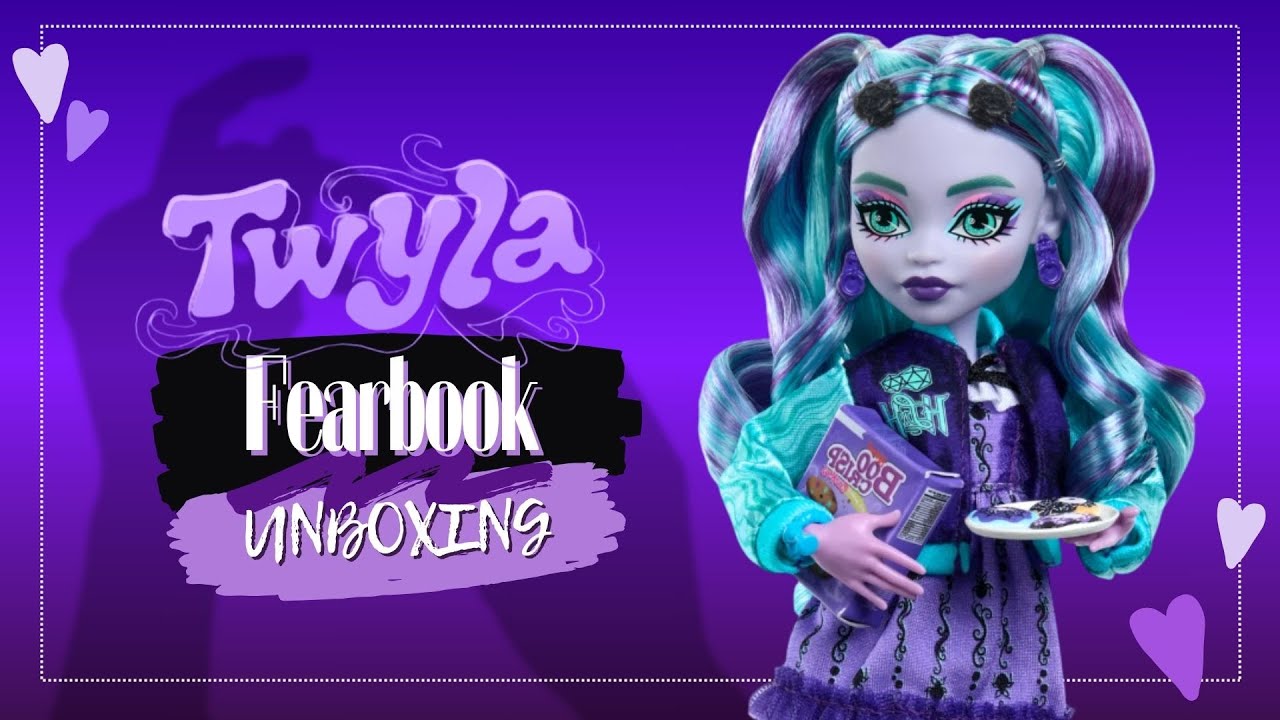 Twyla Boogeyman Fearbook 👻 | Unboxing Monster High G3 - YouTube