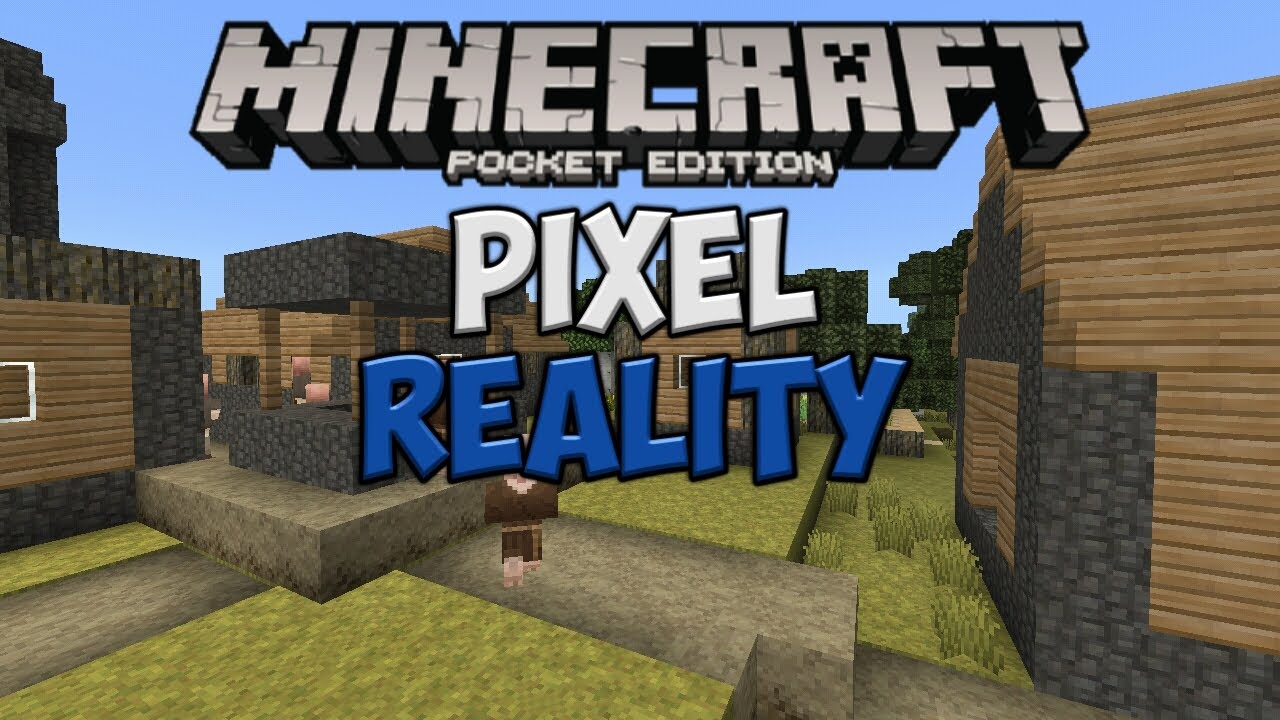 PixelReality 16x16 для Minecraft PE 1.1.3 - YouTube