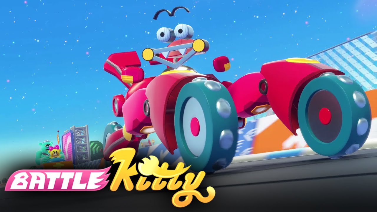 Racer Monster | Battle Kitty | Ep.2 Warrior Park - YouTube