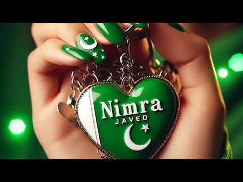 key chain Pakistan national day special green and white color dpz for ...