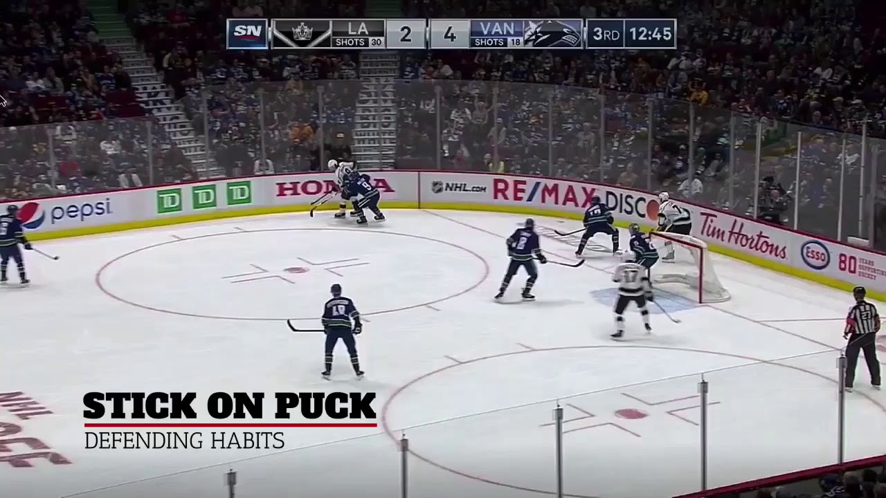 Hockey School - Stick On Puck - YouTube