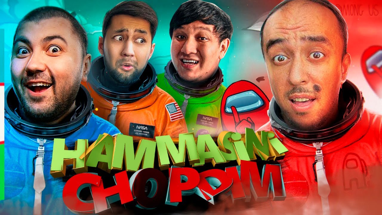 O'GA HAMMASINI CHOPDI // AMONG US #4 // @KHIVAGAME UZBEKCHA LETSPLAY ...