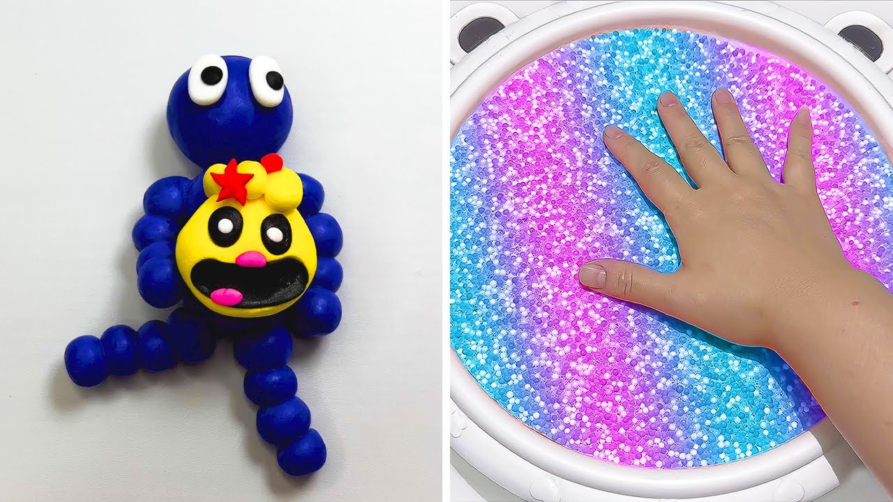 3 Hour Of ASMR Perfection - Satisfying Slime and Cracking Clay ...