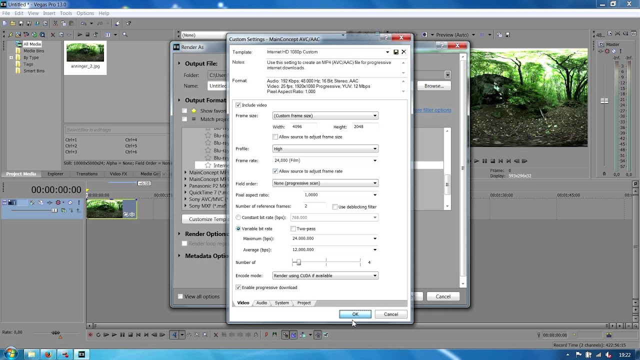 Howto create 360 degree videos from panorama images - YouTube