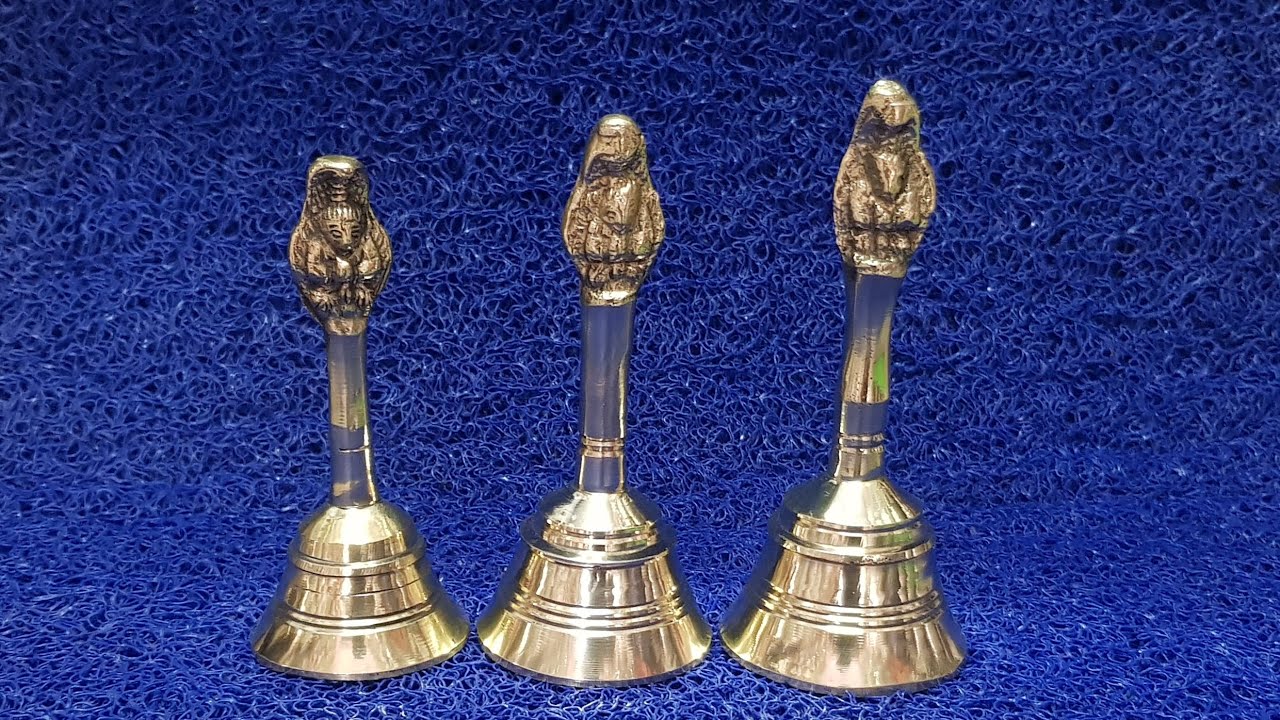 पूजा की घंटी Pooja Bell Arti Bell Temple Bell Brass Bell ...