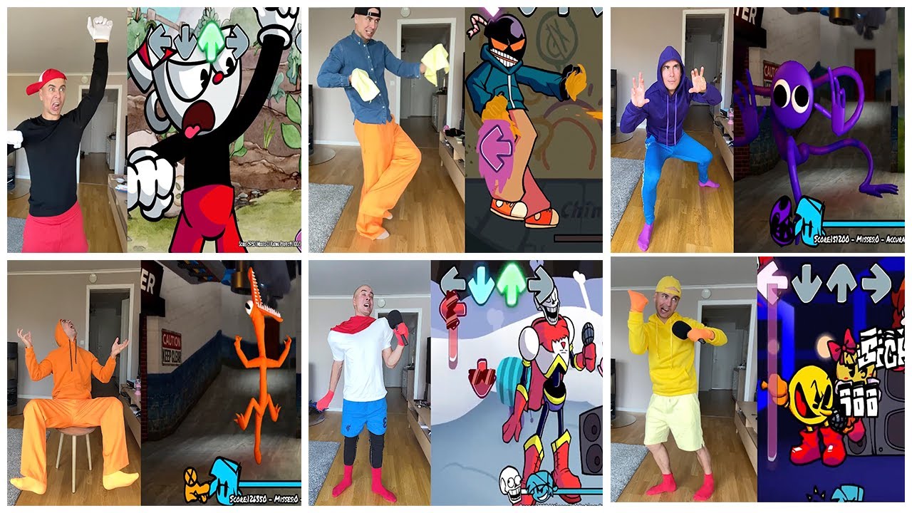 Top 10 Friday Night Funkin' In Real Life August 2022 Compilation - YouTube