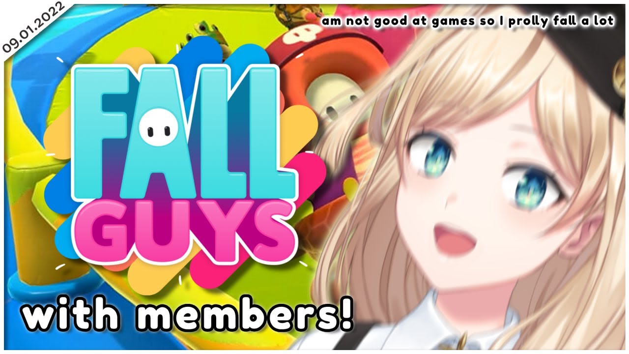 【FALL GUYS】TRAINING WITH MY MEMBERS!【NIJISANJI | Layla Alstroemeria ...