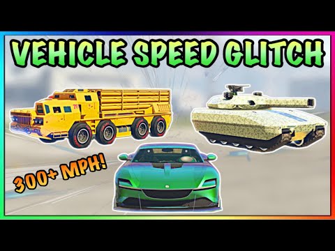 Easy To Do Insane Speed Glitch w/ ANY Vehicle (GTA Online) - YouTube