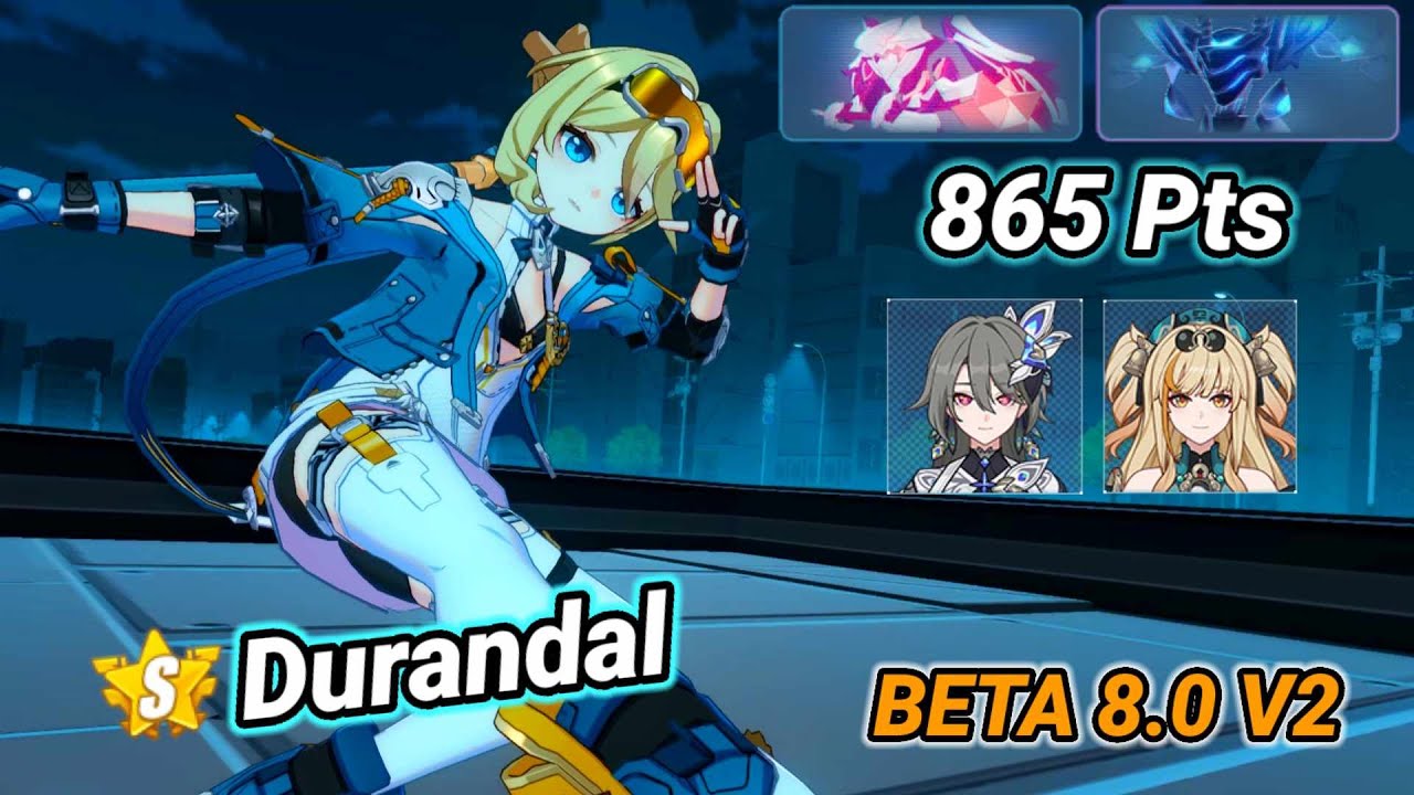 Mini Durandal (S0) Gameplay - Redlotus D520 (865 Pts) - Honkai Impact 3 ...