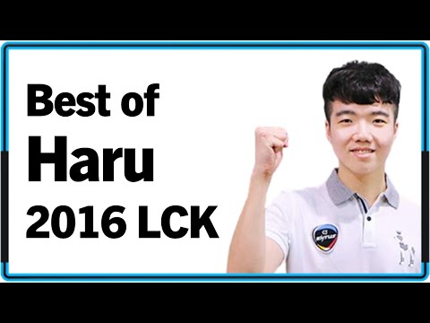 Best of Haru 2016 LCK Montage｜ 2016 하루 롤챔스 매드무비 - YouTube