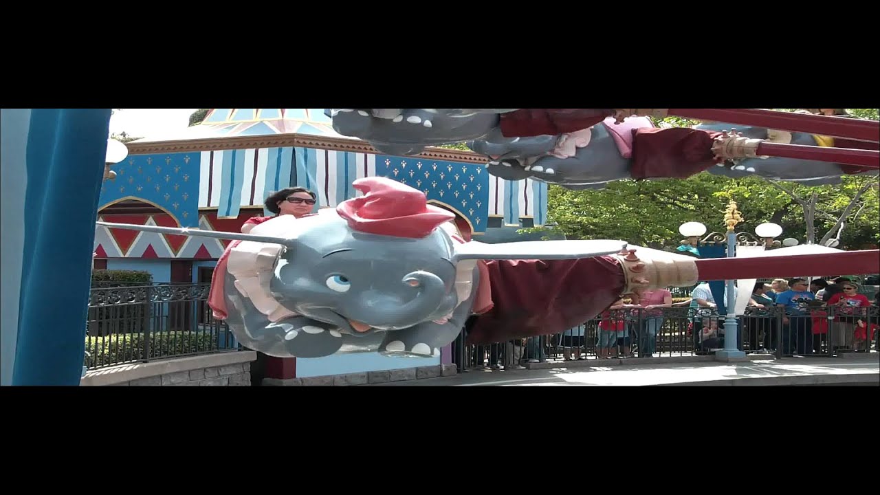 Dumbo ride. Disneyland - YouTube