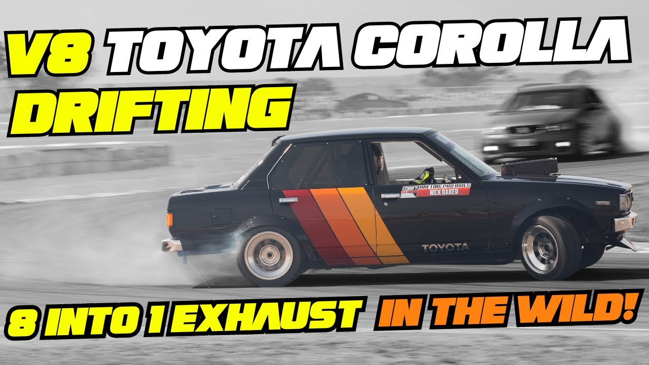 Taking the V8 KE70 Corolla to the track for Drifting SA round 4 + 5 ...