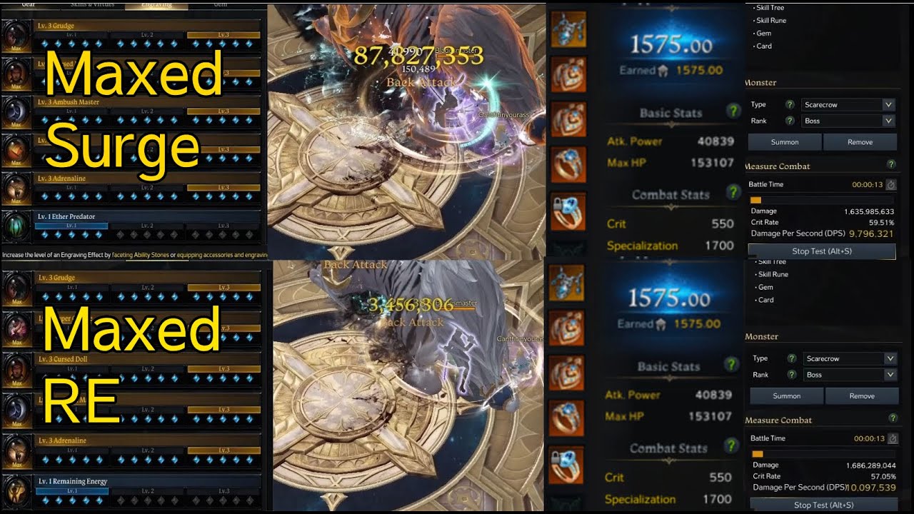 Maxed out Surge Vs Maxed out Re which one should you whale ? Find out ...