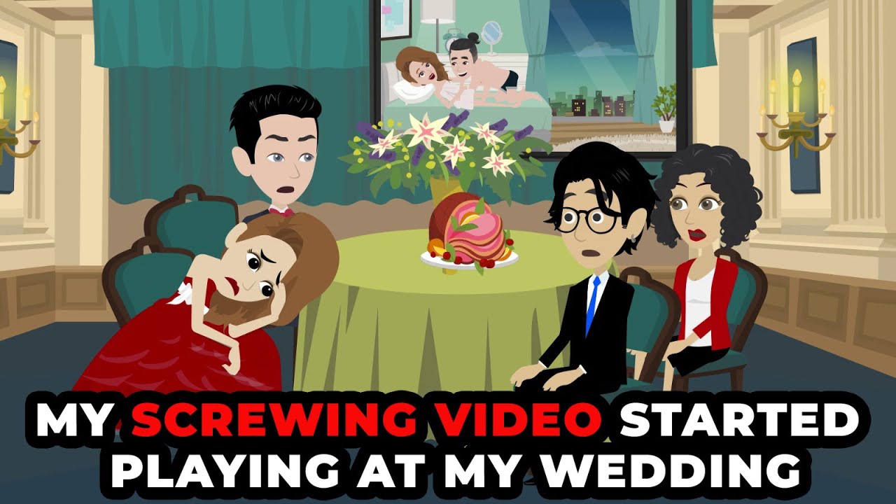 Camera footage of my cheating wife revealed at our wedding (animation ...