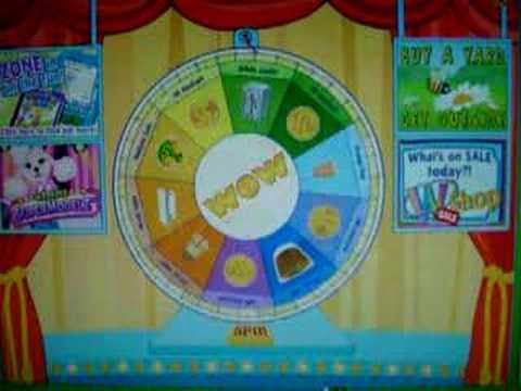 The Webkinz Wheel of Wow ( 500 kinscash) - YouTube