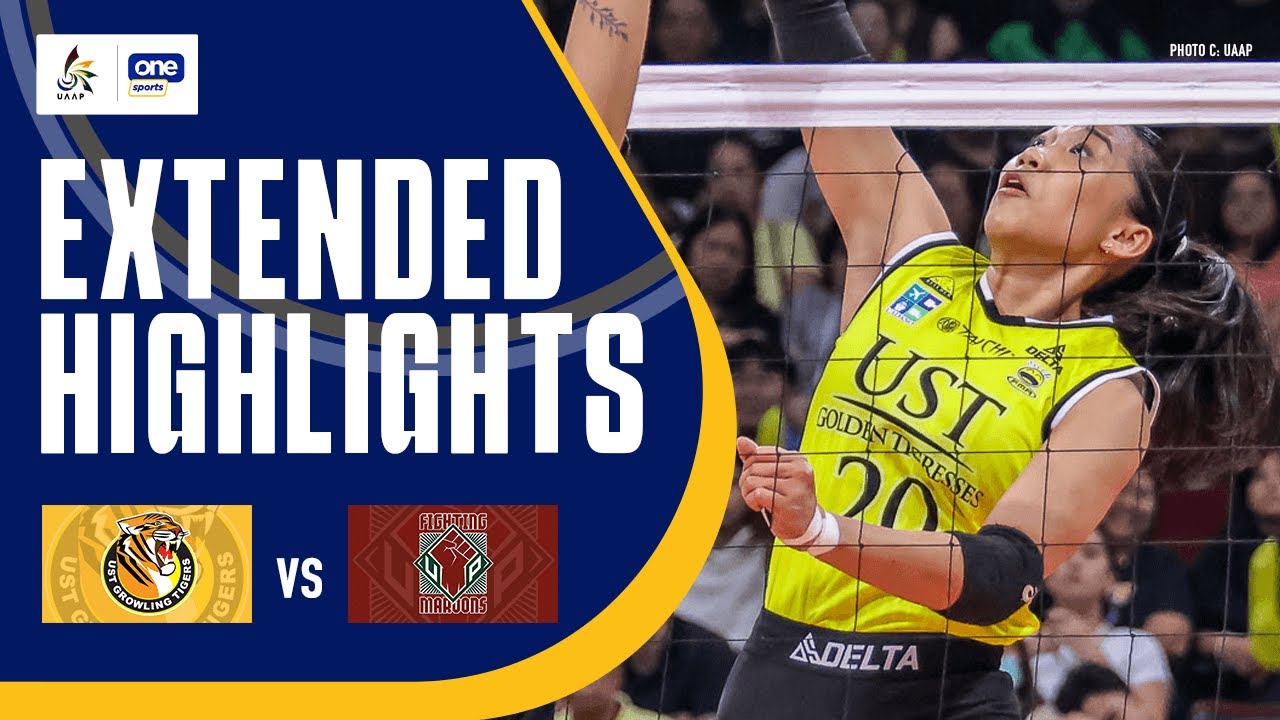 UST vs. UP | EXTENDED HIGHLIGHTS | UAAP SEASON 87 WOMEN’S VOLLEYBALL ...
