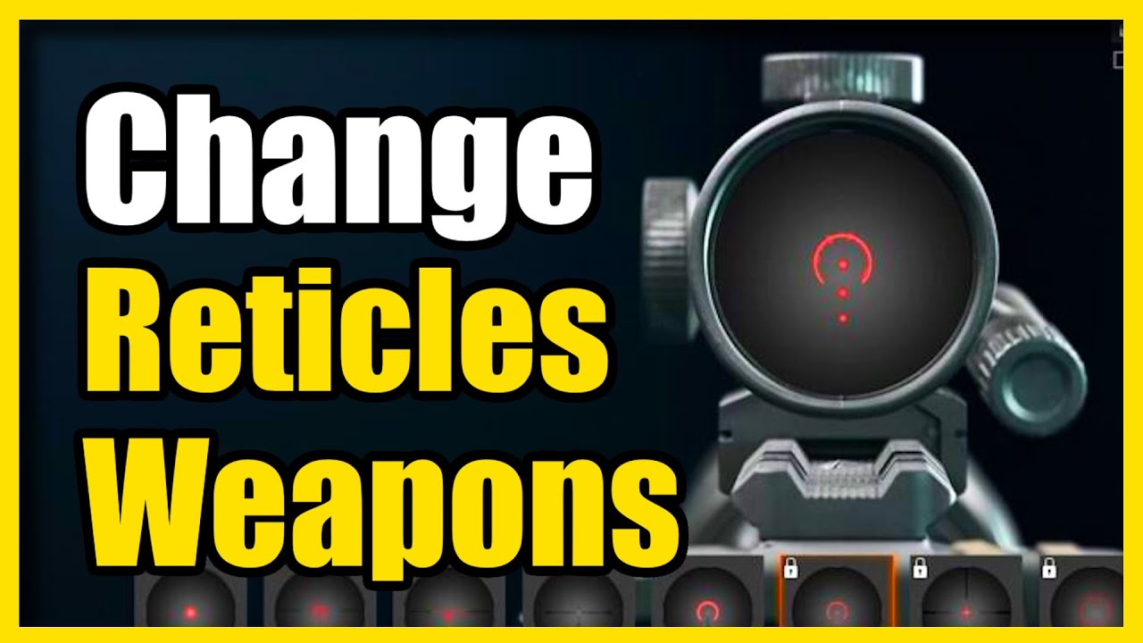 How to Change Reticles & Crosshairs for Weapons in COD Black Ops 6 ...