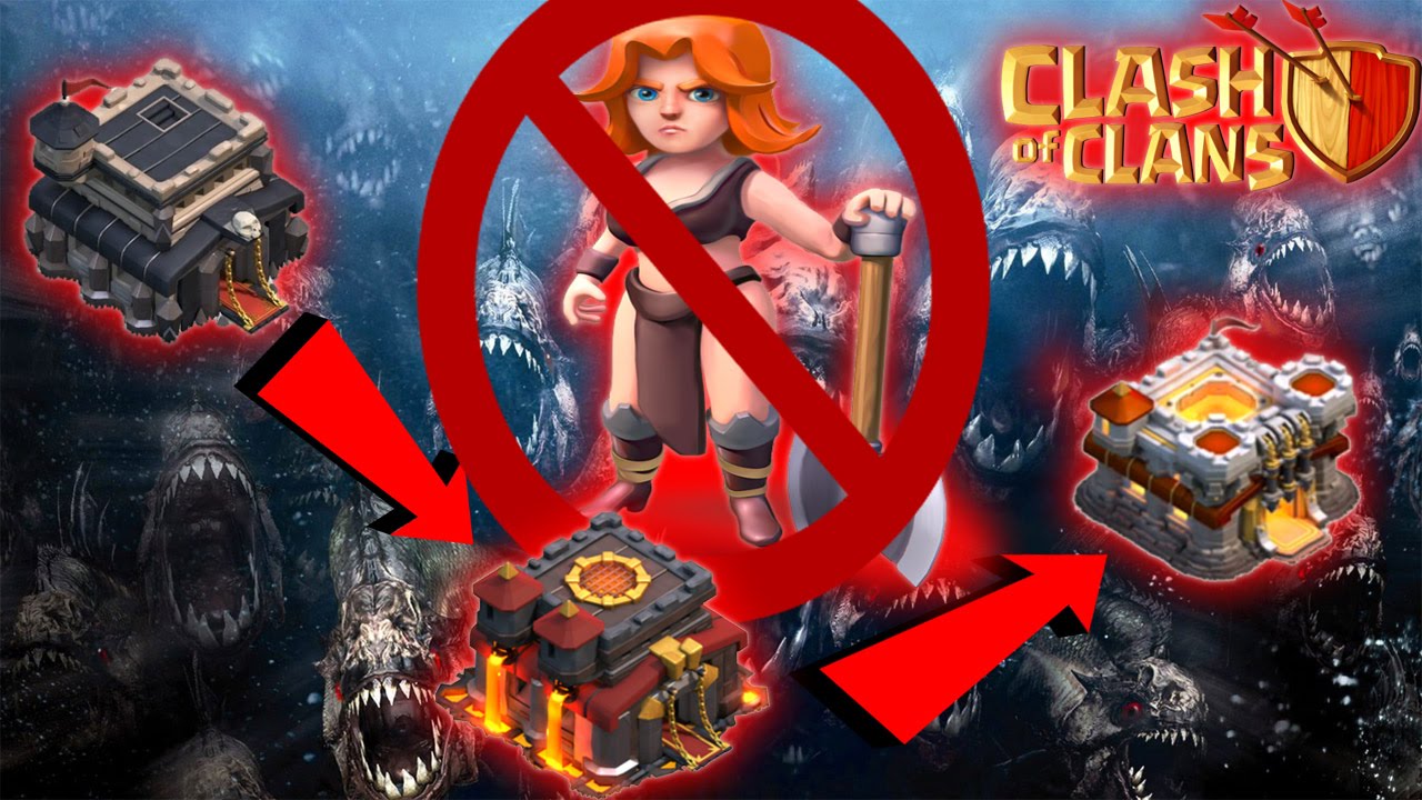 Clash Of Clans - How To Defend Valkyrie Attacks Th9 - Th10 - Th11 2016 ...