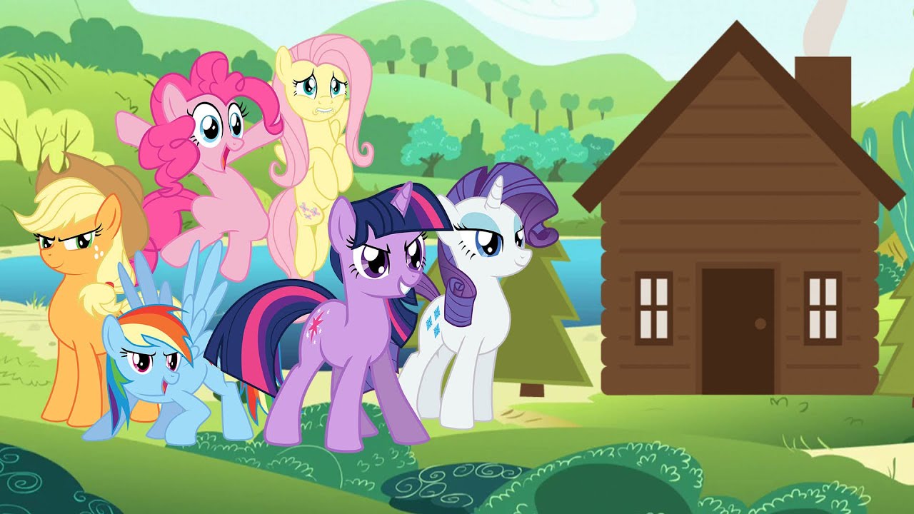 My Little Pony Goes to Summer Camp - The Mane 6 | Rainbow Dash, Pinkie ...