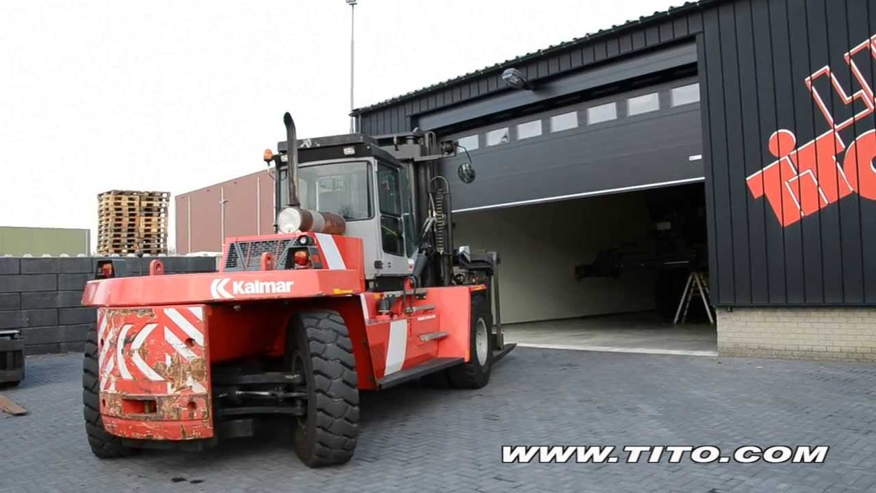 tito.com // Kalmar DCD250-12LB being driven inside Tito's cleaning ...