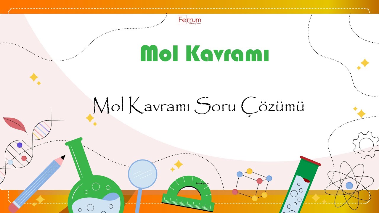 Mol Kavramı Soru Çözümü | Mol Kavramı - YouTube