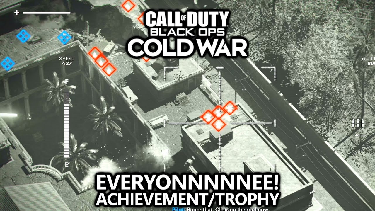 Call of Duty Cold War - EVERYONNNNNEE! Achievement/Trophy - Kill 25 ...