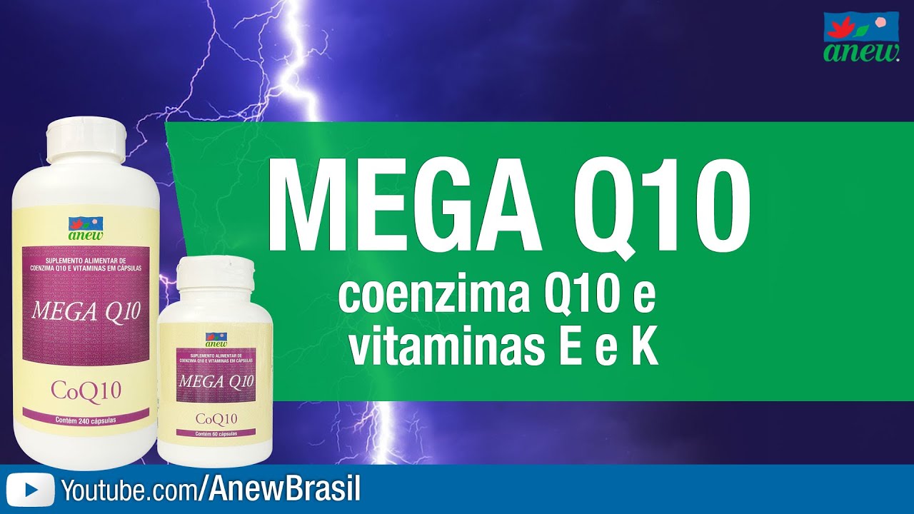 Coenzima Q10 - Mega Q10 Anew - YouTube